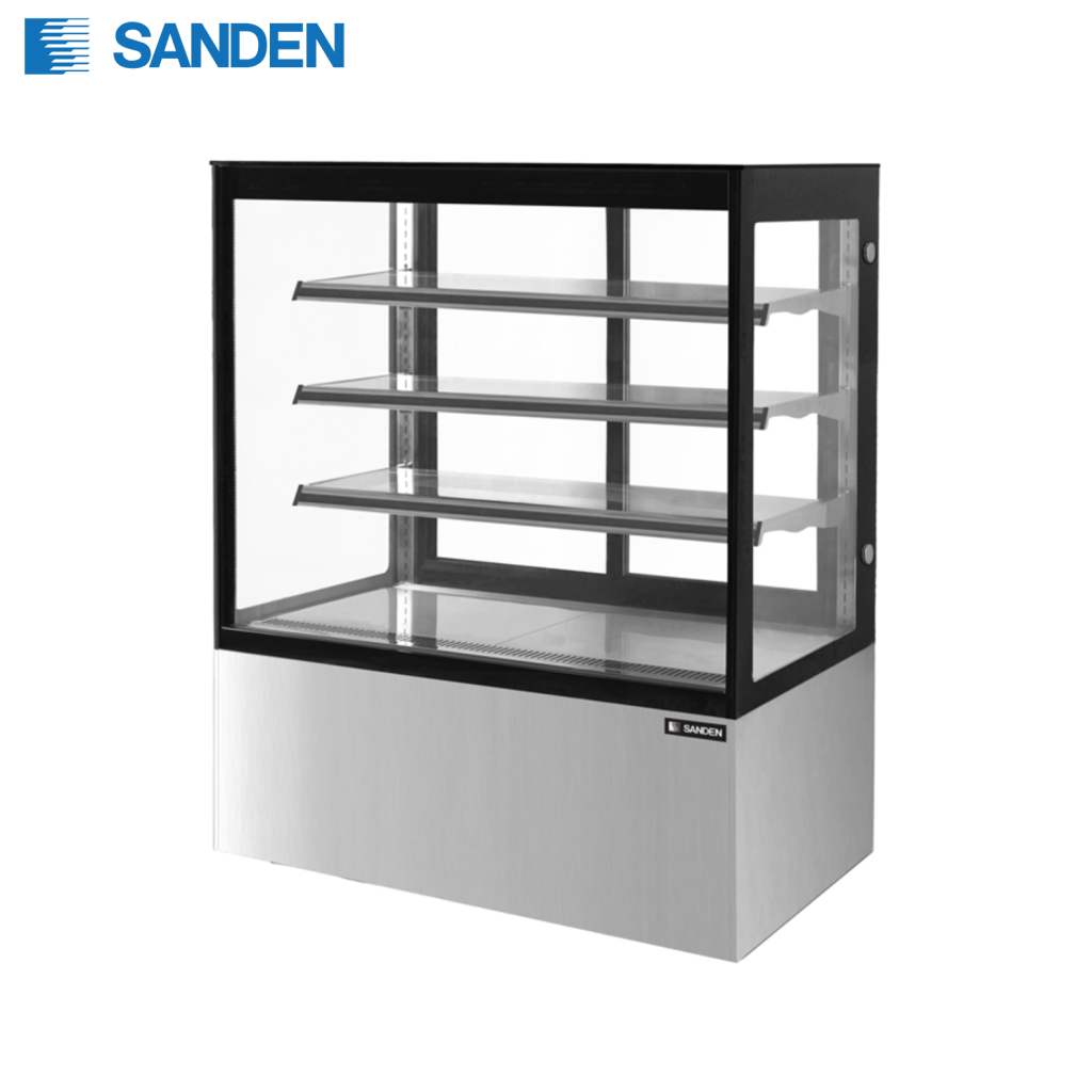 Tủ Bánh Trưng Bày Sanden Kính Vuông 480 Lít SKR-0903G - Sanden ...