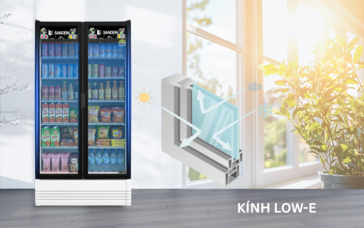 Tủ mát 2 Cánh Inverter Sanden 842 Lít SPB-1000 - Sanden Việt Nam