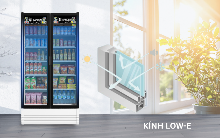 Tủ mát 2 Cánh Inverter Sanden 842 Lít SPB-1000 - Sanden Việt Nam